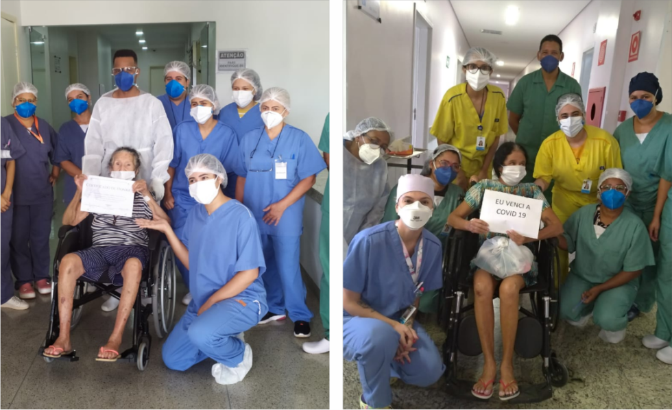Mais duas pacientes se recuperam da Covid no HMAP - HMAP